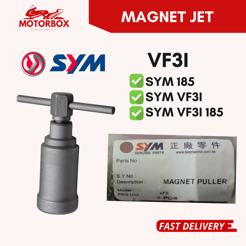 100% ORIGINAL SYM VF3I MAGNET JET MAGNET PULLEY PULLER MAGNET OPENER ...
