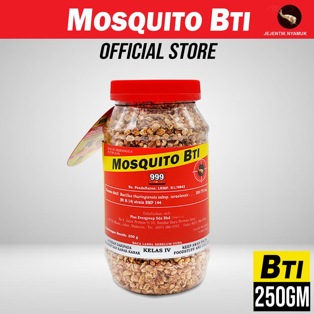 250GM MOSQUITO BTI Biological Mosquito Control Solution Safe & Nontoxic ...