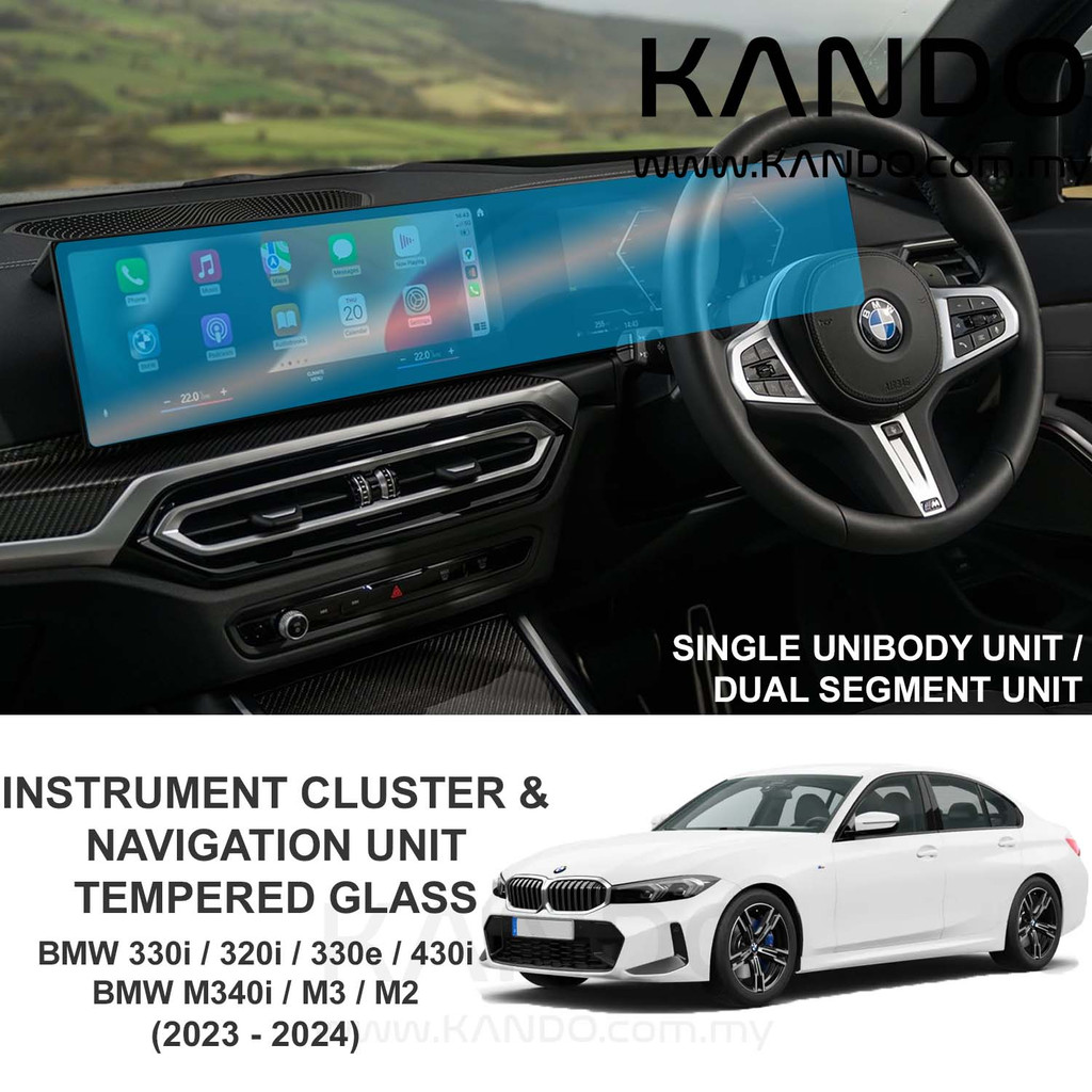 BMW 3 Series Tempered Glass Protector BMW 330i Tempered Glass Protector ...