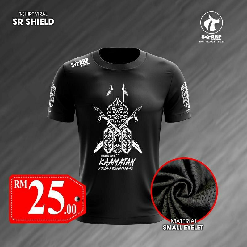 Keamatan Jersey Defense Shield Sharp Rhinos | Shopee Malaysia