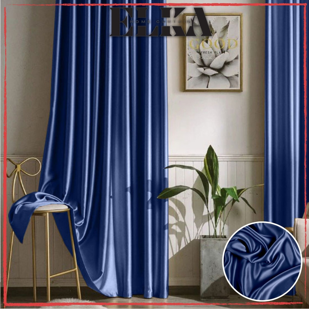 A11-Ready Made Curtain!!! Siap Jahit Langsir ,Langsir RAYA Kain Tebal ...