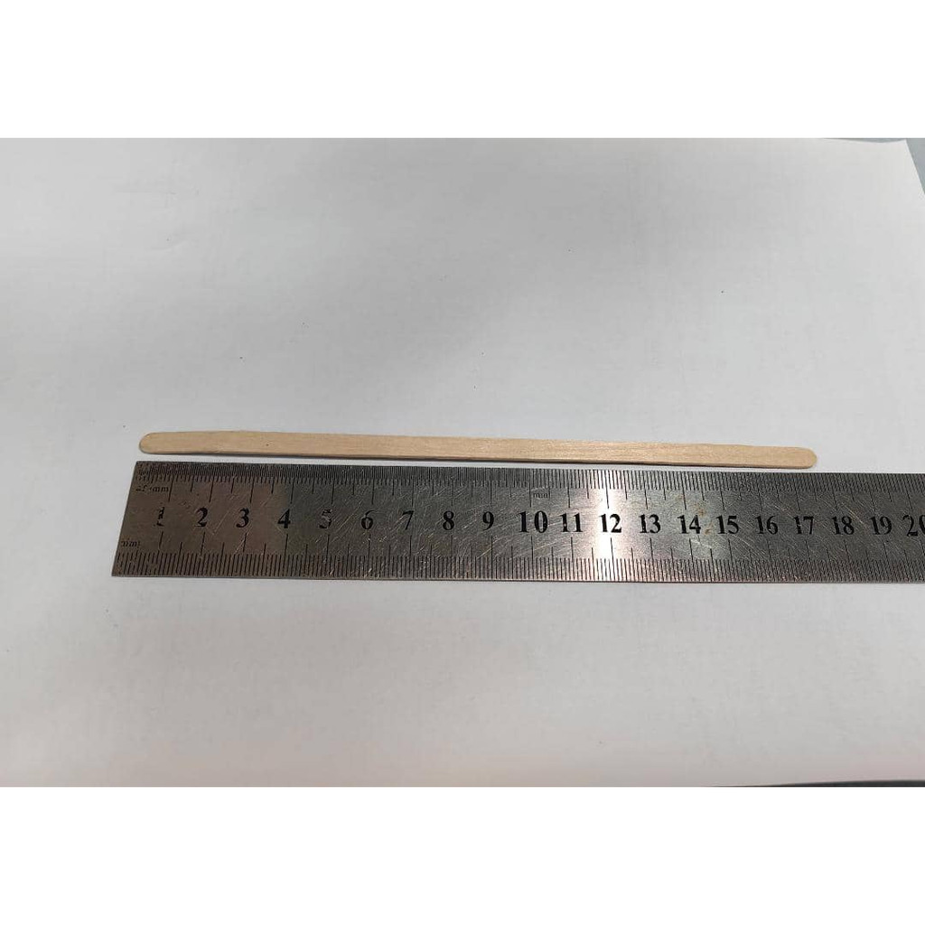 Pengacau Minuman Kayu [500pcs] [2 Sizes] 140mm 178mm Wooden Coffee ...