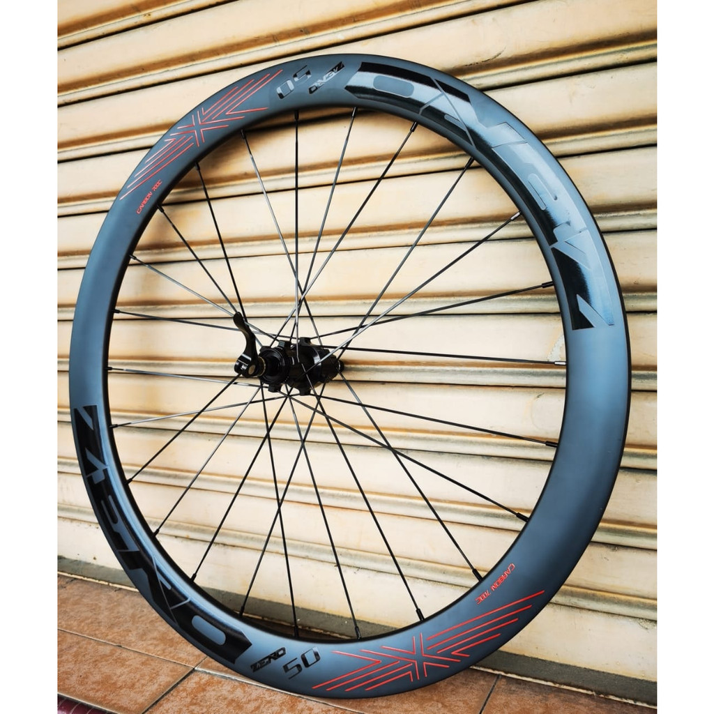 Zero X 50mm Light Carbon Wheelset Disc Brake Shopee Malaysia