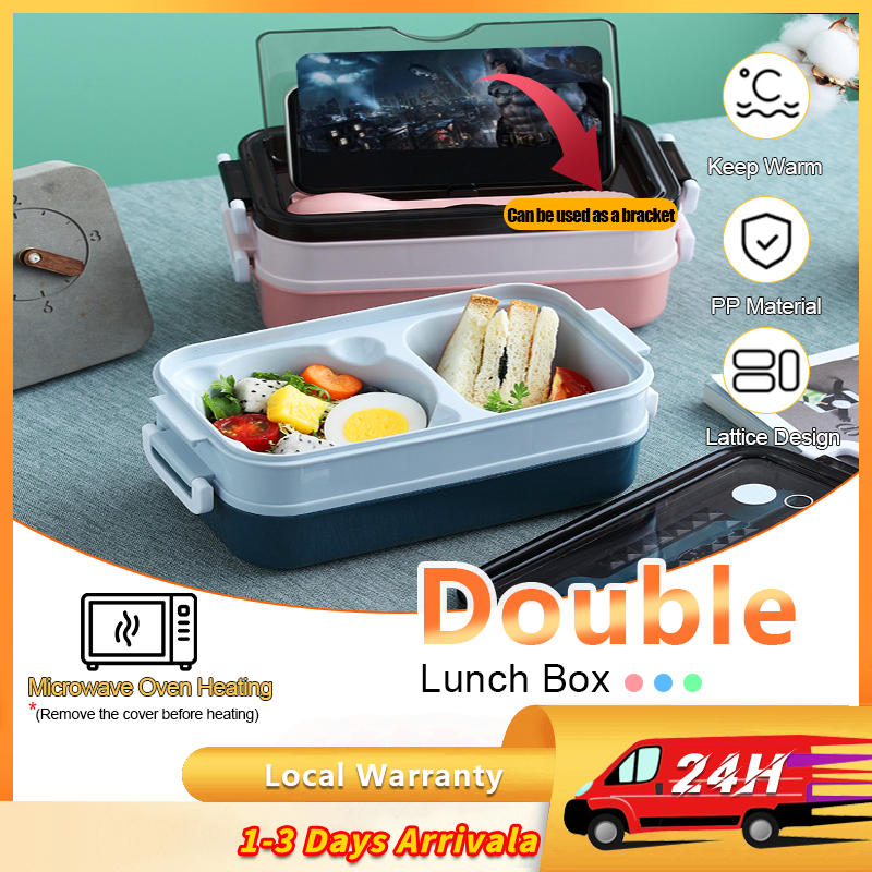 Food Grade Lunch Box 304 Stainless Steel With Soup Bowl Dinnerware Set ...