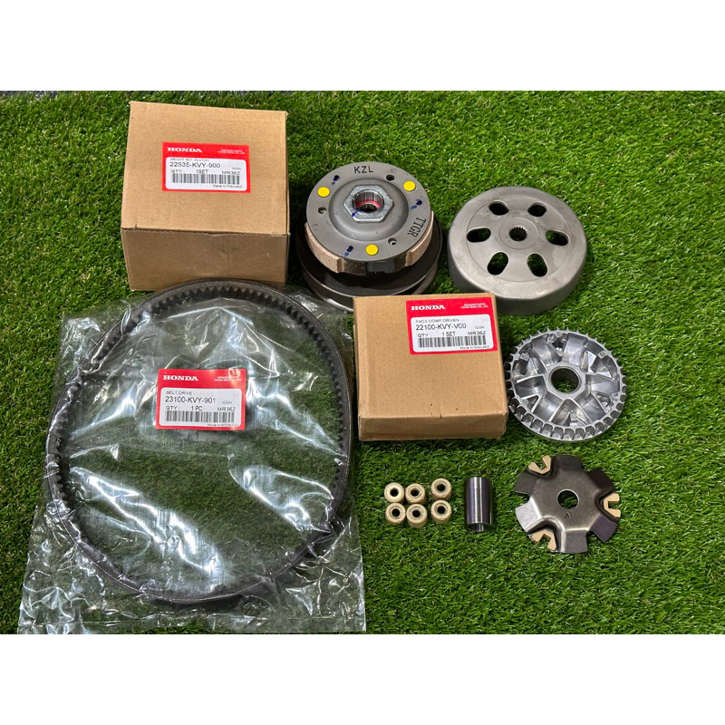 HONDA ICON CLICK CLICK 110CC SPACY CVT DRIVE FRONT & REAR PULLEY SET ...