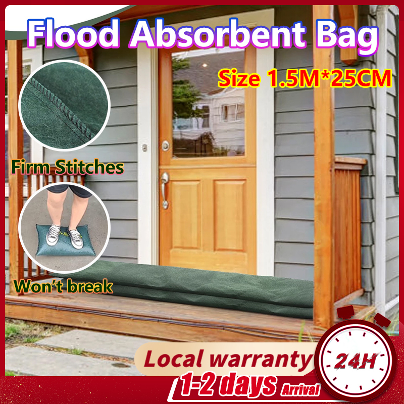 Sandless SandBag for Control Water Activated Flood Barriers Absorbent ...