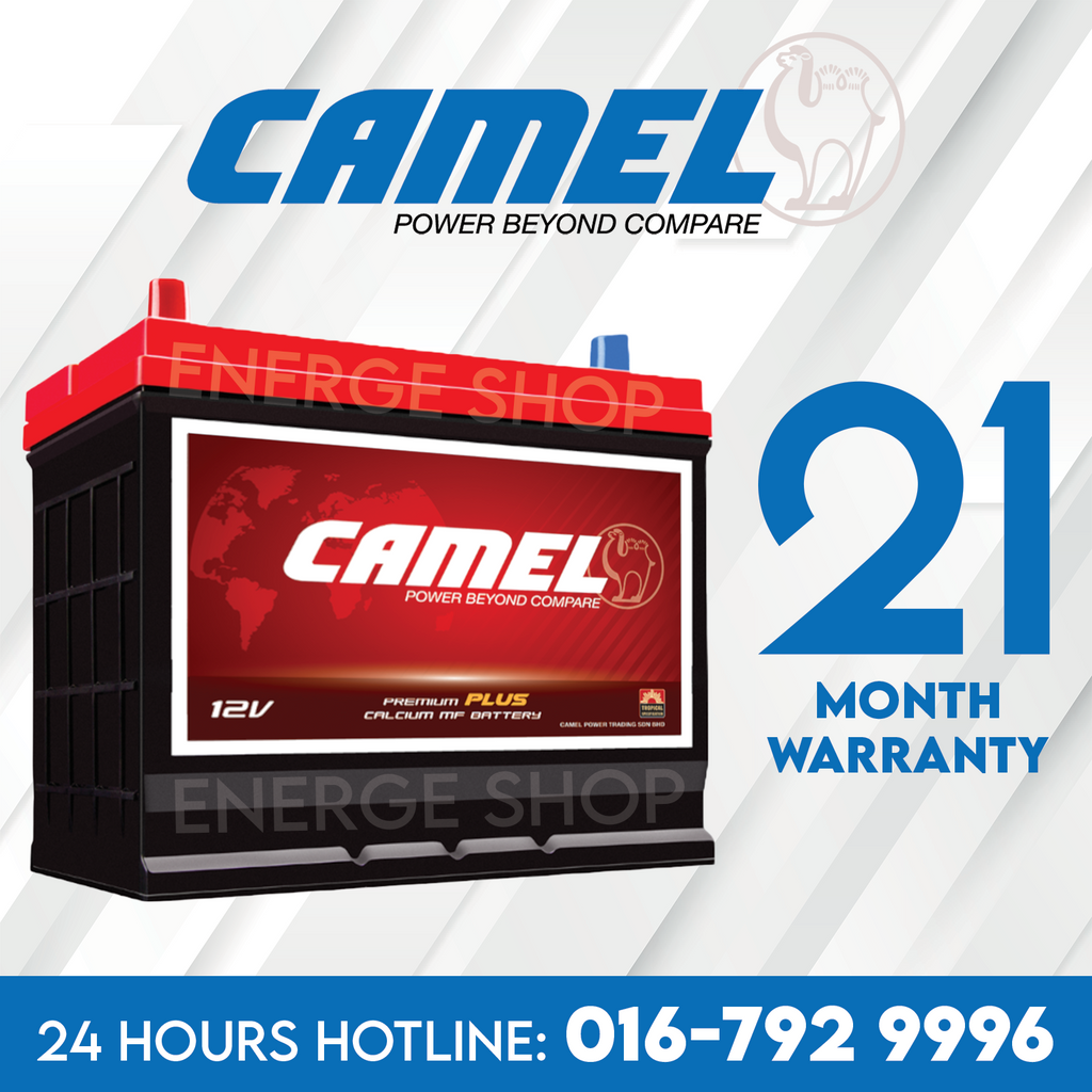 [ Free Installation ] Camel Premium Plus DIN65L | 56519 | LB2 | Car ...