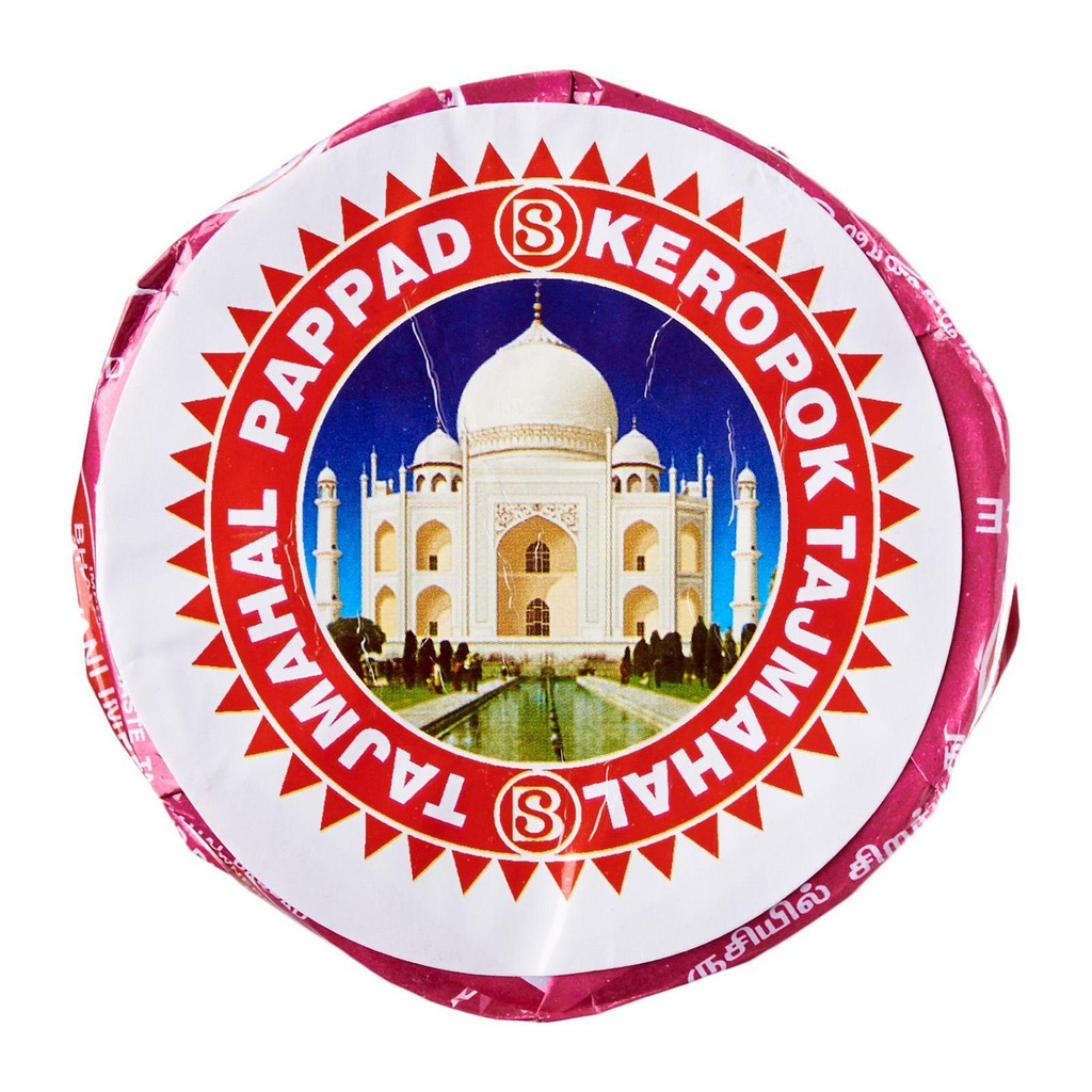 TAJ Mahal PAPADAM | PAPADUM TAJ Mahal | 100G | Shopee Malaysia
