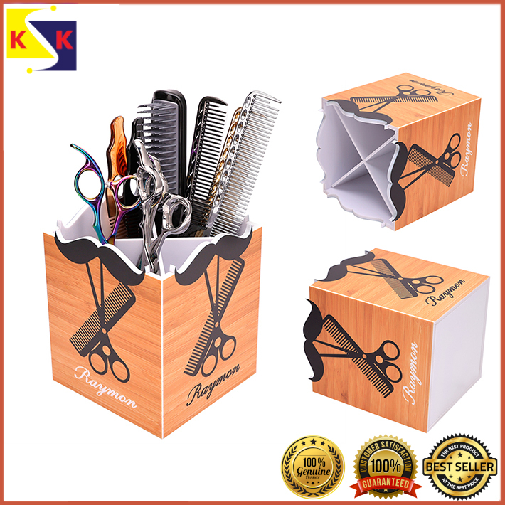 RAYMON High Quality Barber Scissors Display Holder Acrylic Scissor ...