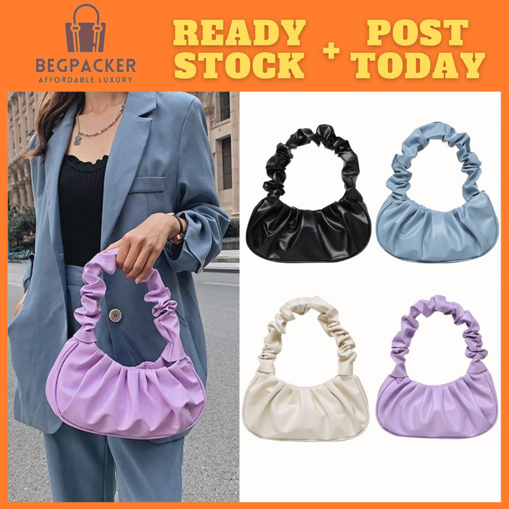 👜 BEGPACKER 👜 DUMPLING SHOULDER BAG korean CLOUD UNDERARM HANDBAG woman ...
