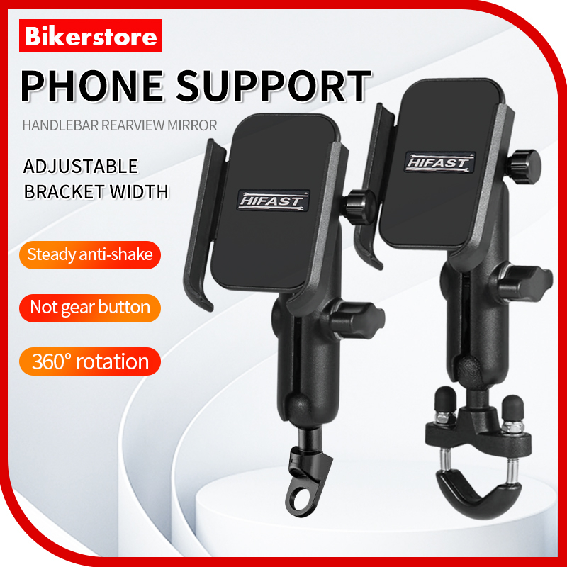 360° Rotating Alloy Phone Holder Stand Premium GPS Handphone Bracket ...