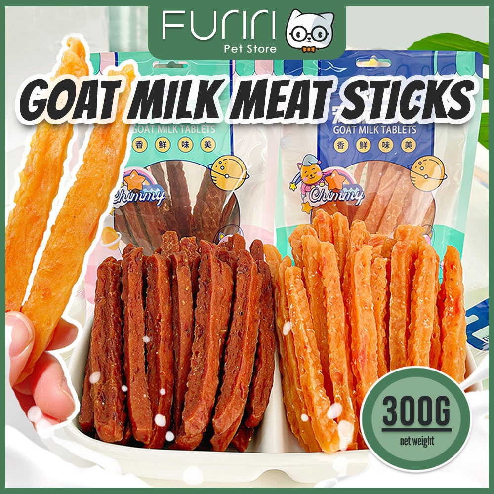 Furiri 300g Goat Milk Chicken Duck Breast Meat High Calcium Sticks For ...