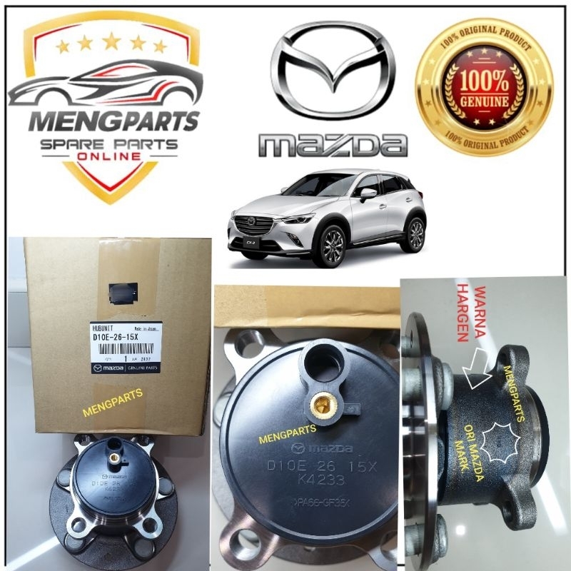 ORIGINAL MAZDA MADE IN JAPAN CX3 2015Y REAR WHEEL BEARING ,REAR HUB ...