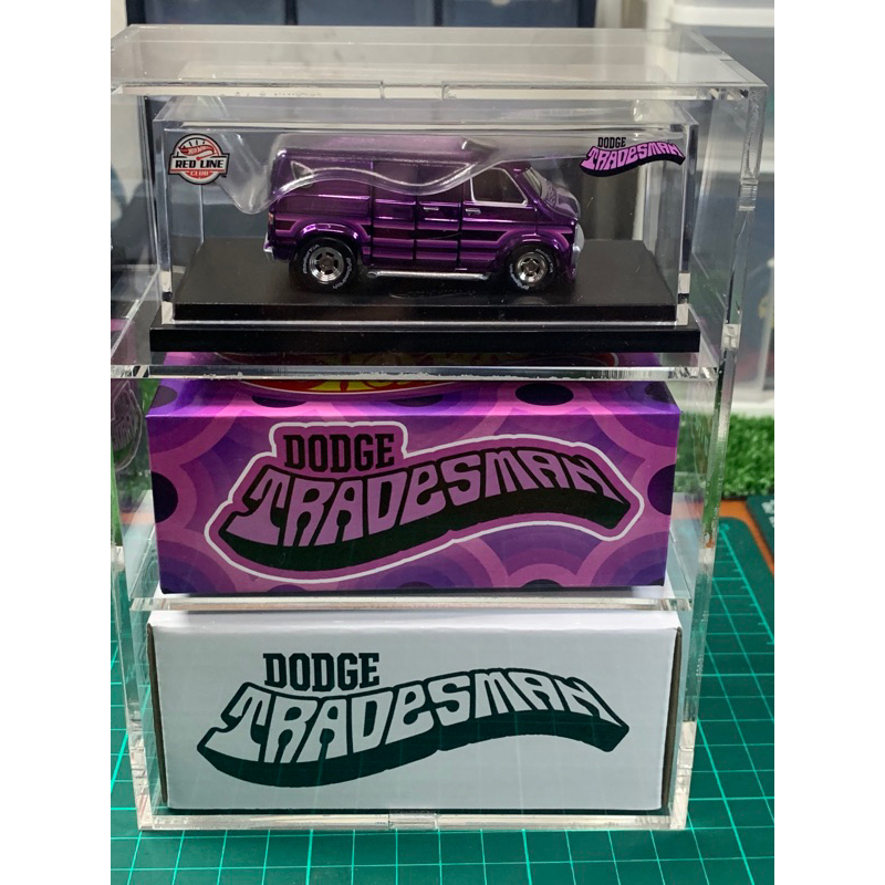 RLC HotWheels Dodge Tradesman (include acrylic case) | Shopee Malaysia