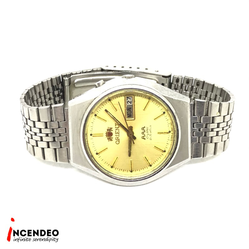 Vintage Orient Japan AAA Crystal 21 Jewels Automatic Watch | Shopee ...
