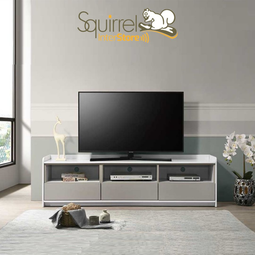 Squirrel Mix & Match Series High Gloss White Color Series 6 feet TV ...