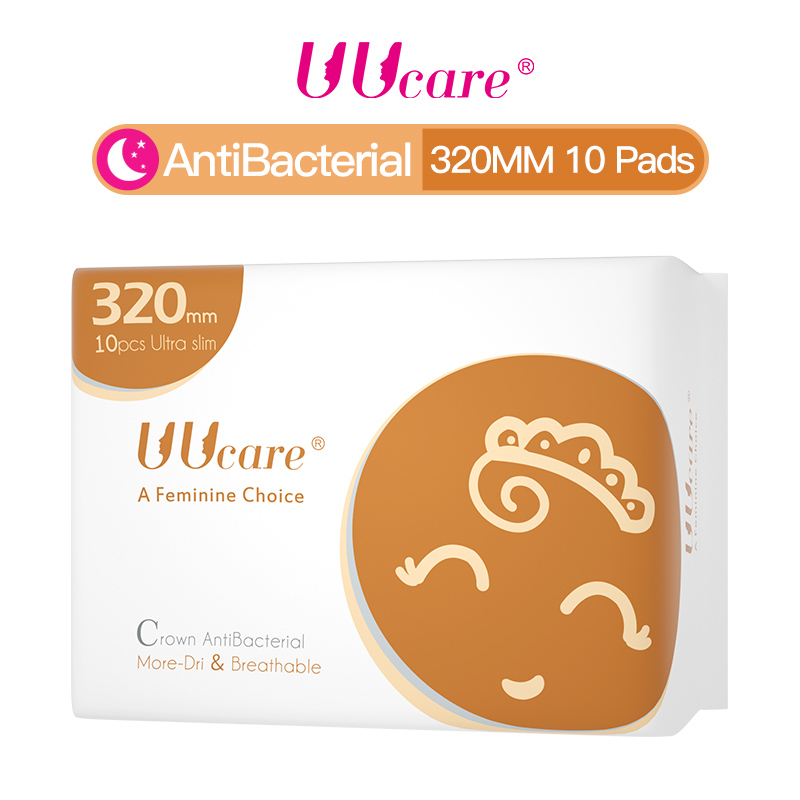 UUcare Crown Sanitary Pads Panty Liner Antibacterial 卫生棉 Instantly ...