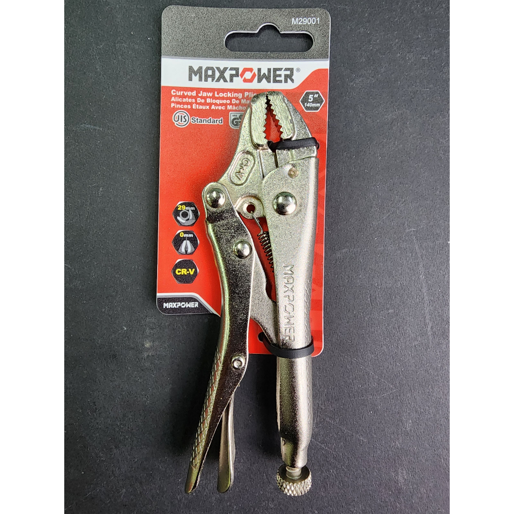 Curved Jaw Locking Plier Maxpower Brand in various sizes. unique curved ...