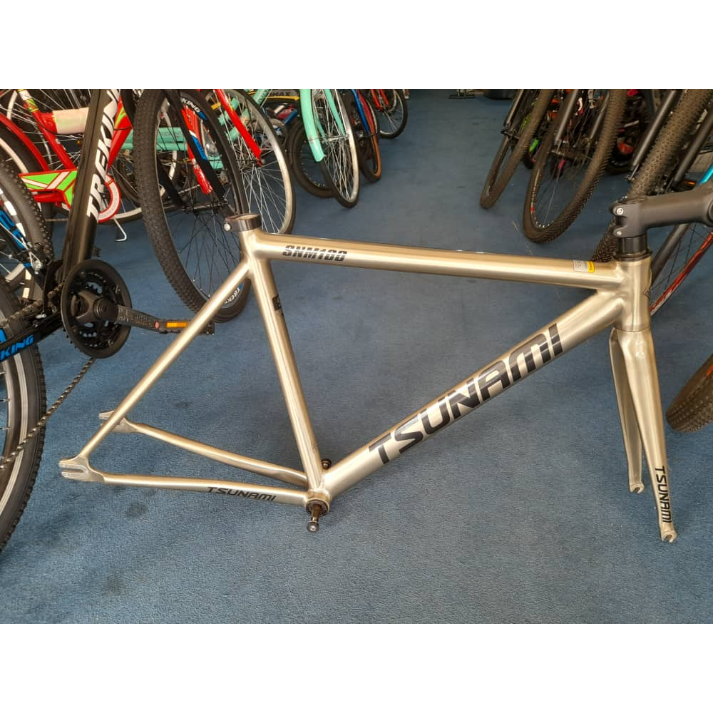 Tsunami Alloy frame and fork-Fixie | Shopee Malaysia