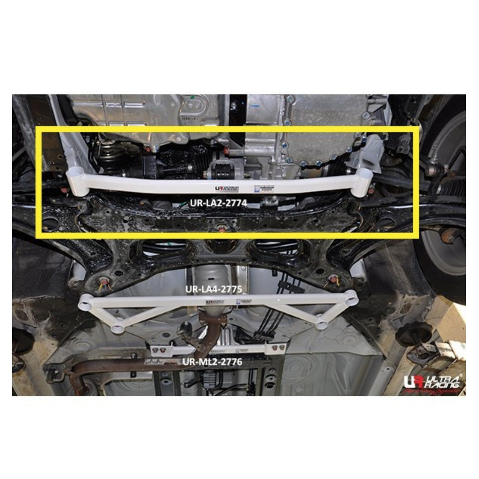 ULTRA RACING BAR ** PERODUA ALZA NEW (W150) FRONT LOWER UR-LA2-4287 ...