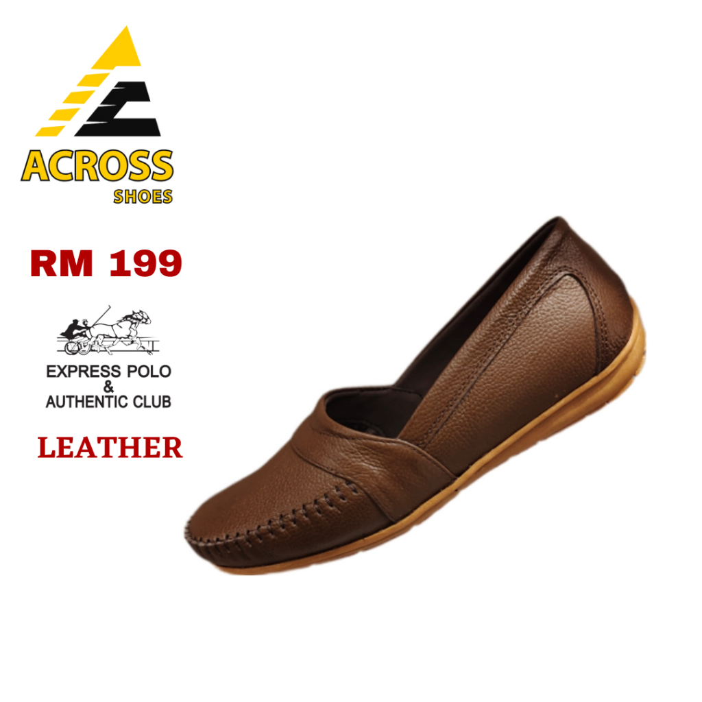 💯Original EXPRESS POLO & AUTHENTIC CLUB Ladies Leather Shoe EXPLC-LD ...