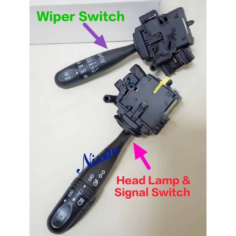 Signal Switch & Wiper Switch Myvi 05"-10",Alza, Viva,Avanza 05"-10 ...
