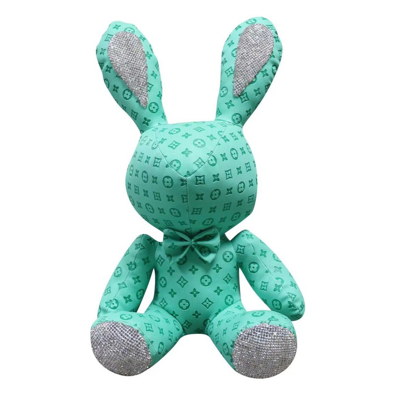 Bunny rabbit LV stuffed cute doll diamond birthday gift | Shopee Malaysia