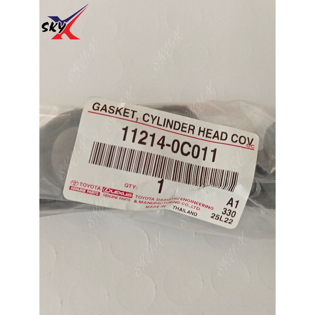 TOYOTA PLUG SEAL (11214-0C011) FOR INNOVA TGN40 / FORTUNER TGN51 ...
