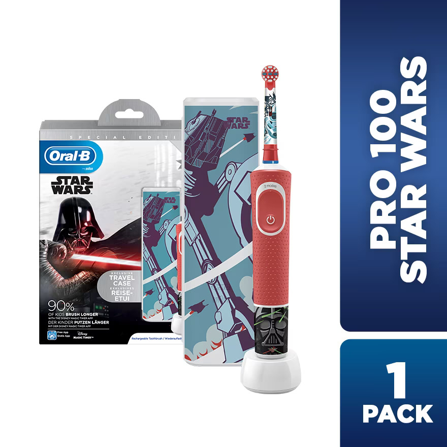 [SPECIAL EDITION] Oral-B StarWars Pro100 Kid Power Electric ...