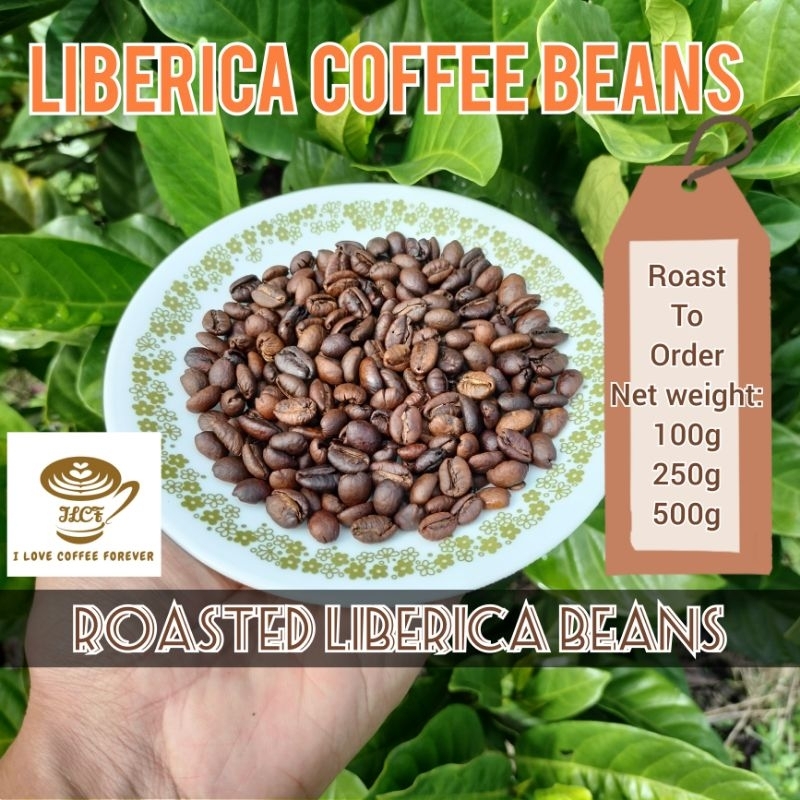 Liberica Coffee Beans Grade 1 Medium Dark Roast ( Fresh Roast) 250g ...