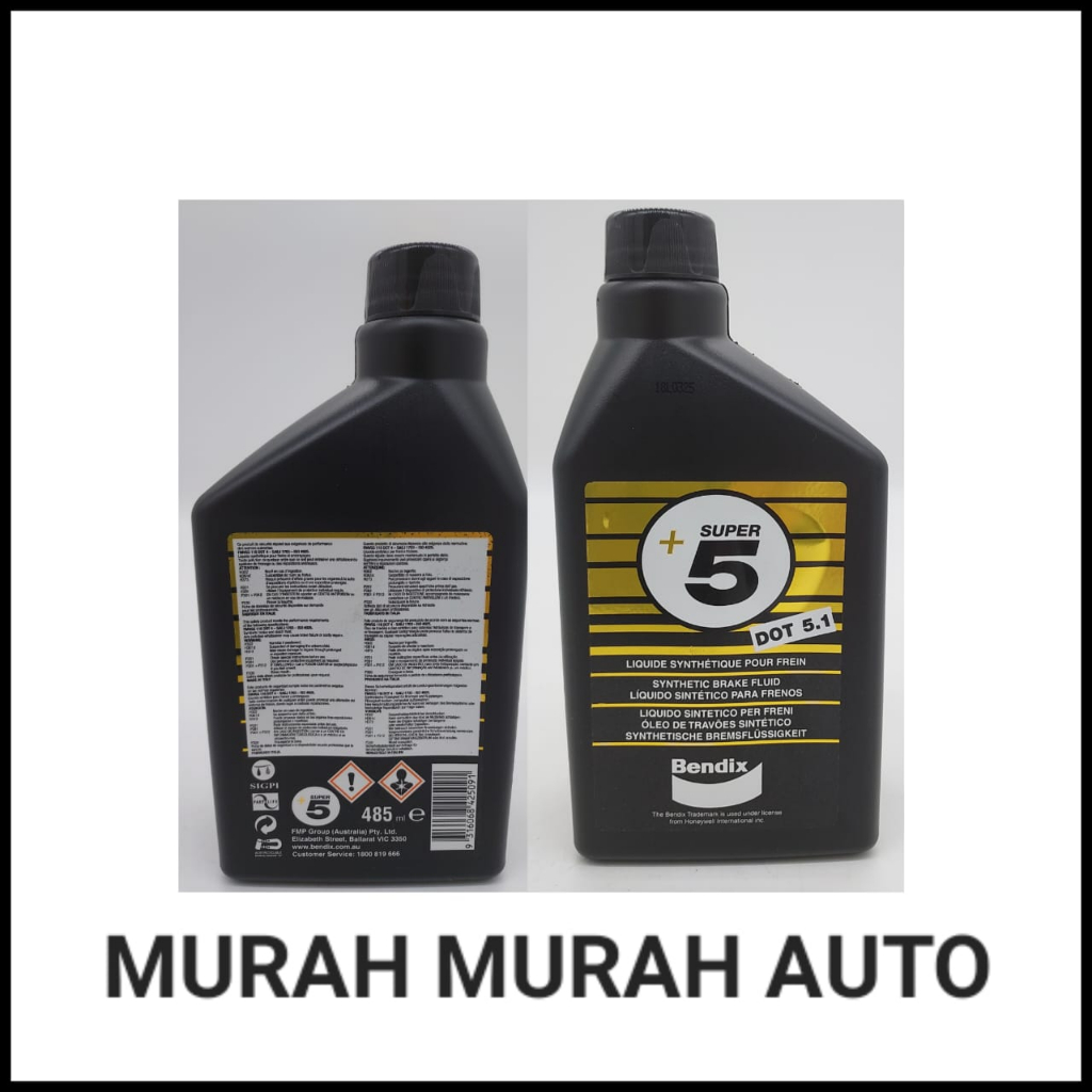 BENDIX SUPER DOT5 BRAKE OIL 485ML | Shopee Malaysia