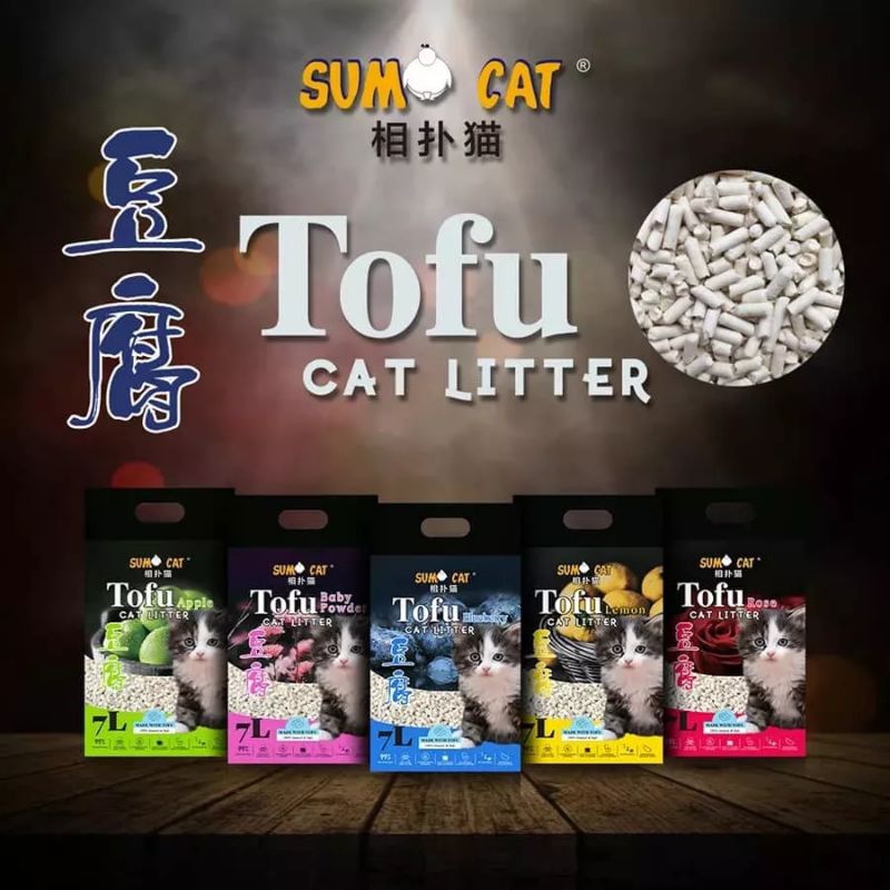 PASIR KUCING SUMO CAT TOFU 7 LITER | Shopee Malaysia