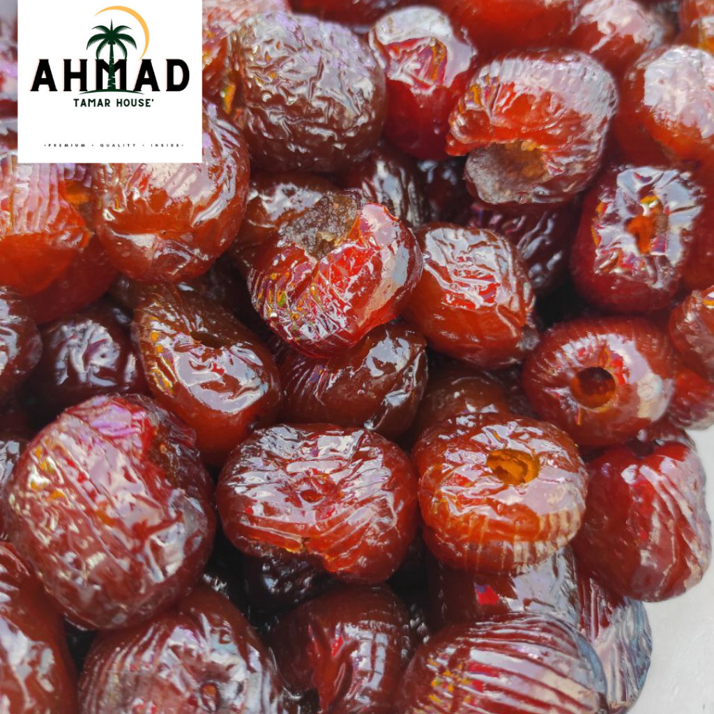 KURMA MERAH / KURMA CHINA TANPA BIJI (RED DATES) (KURMA BASAH) | Shopee ...