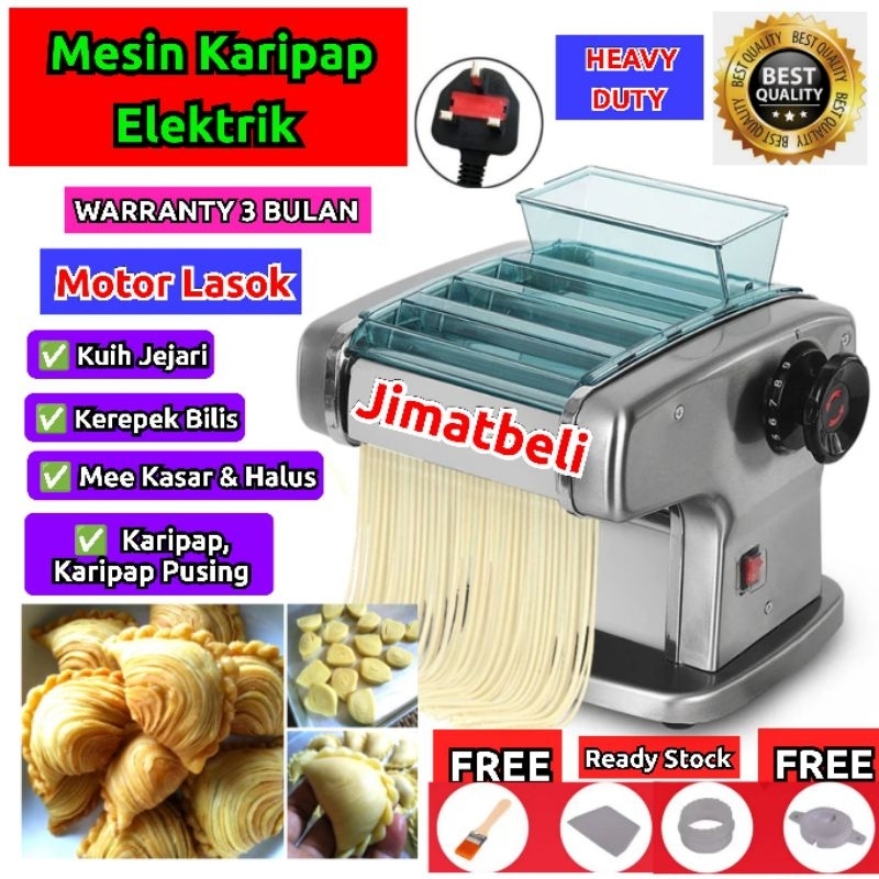 WARRANTY 3 BULAN Mesin Karipap/Mesin Mee, Kerepek, Kuih Tiram, Mee ...