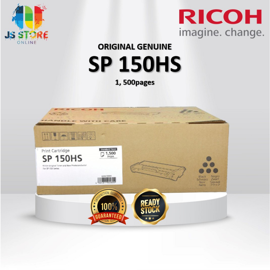 [100% ORIGINAL] Ricoh SP150HS Toner Cartridge SP 150SU/SP 150SUw ...
