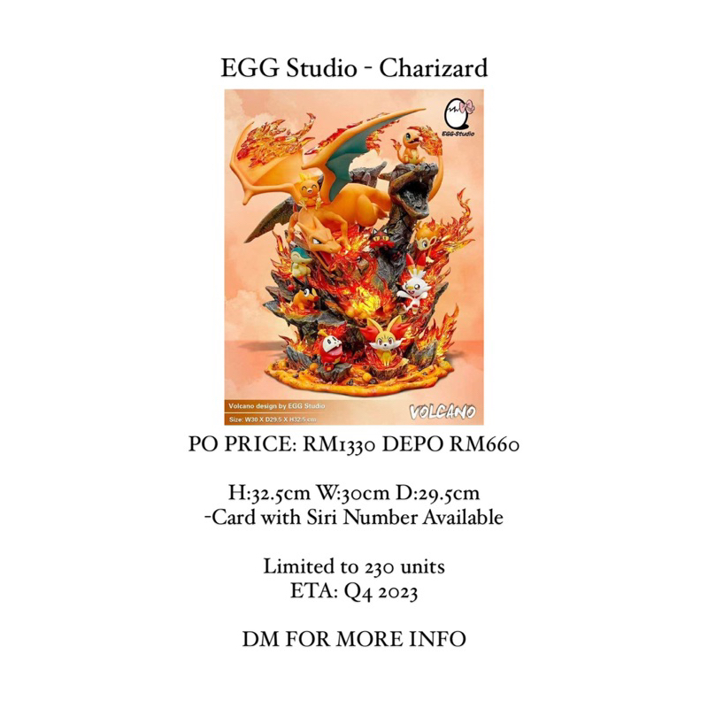 EGG Studio - Charizard | Shopee Malaysia