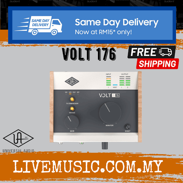 Universal Audio Volt 176 USB-C Audio Interface ( Volt-176 / volt 176 ...