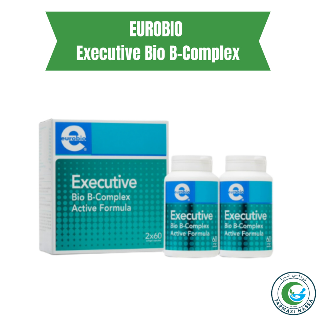 Eurobio® Executive Bio B-Complex 60's & 2x60's EXP :{10/2025 | Shopee ...