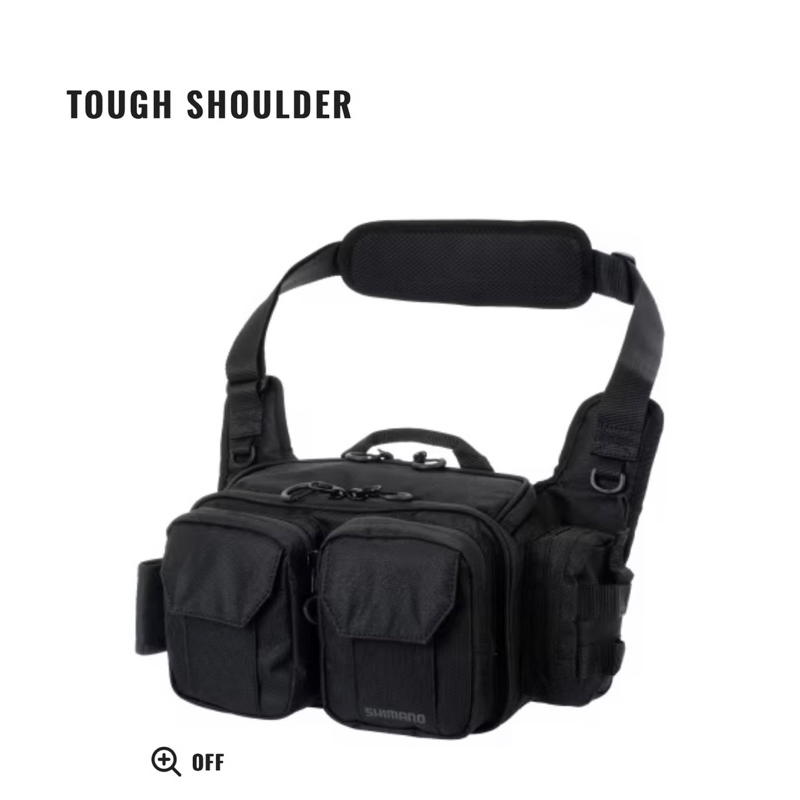 Shimano Tough Shoulder Tackle Bag BS221W | Shopee Malaysia
