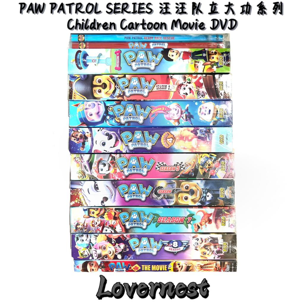 PAW PATROL DVD SERIES 汪汪队立大功 系列 Children Cartoon Movie DVD | Shopee ...