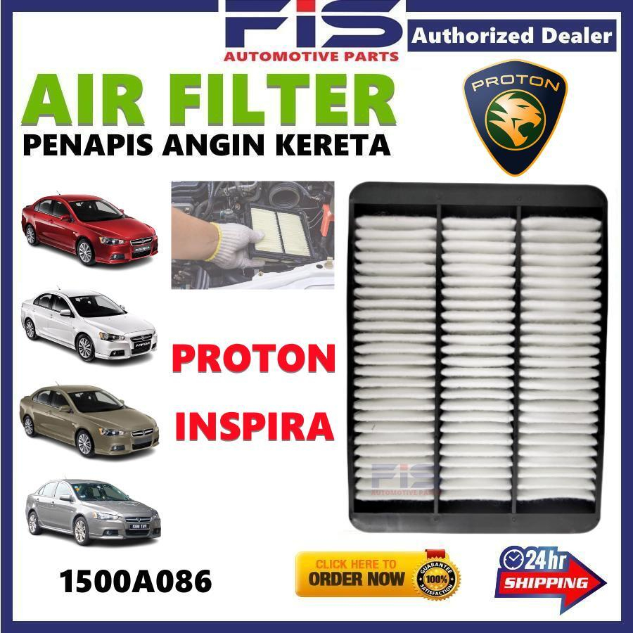 FIS Air Filter Proton Inspira A-N7645 1500A086 MZ690445 Penapis Angin ...