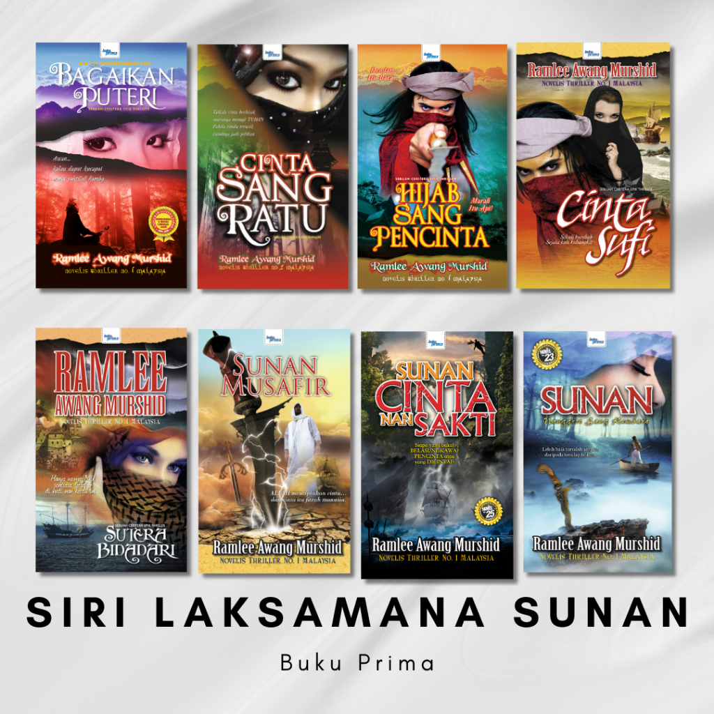 NOVEL Laksamana Sunan Series by Ramlee Awang Murshid | Shopee Malaysia