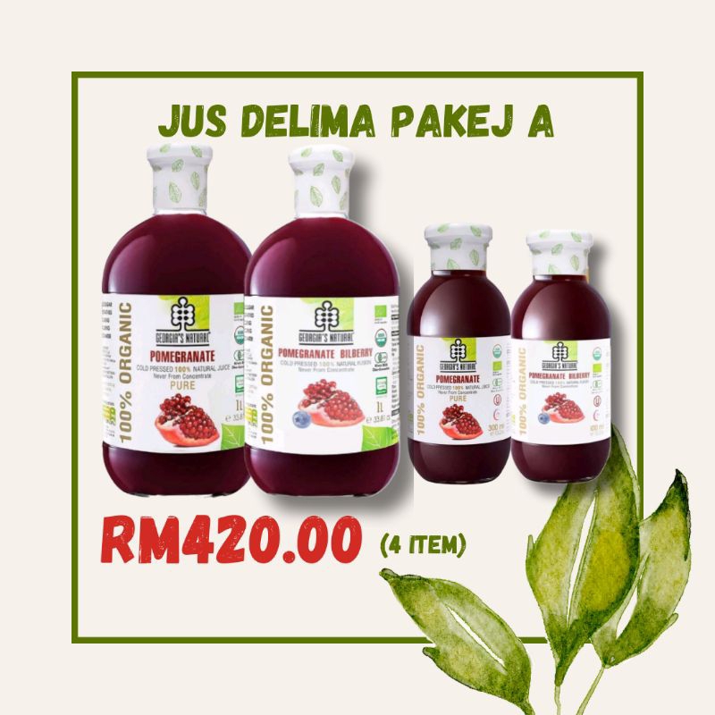 Jus Delima PAKEJ A (Ready Stock) | Shopee Malaysia