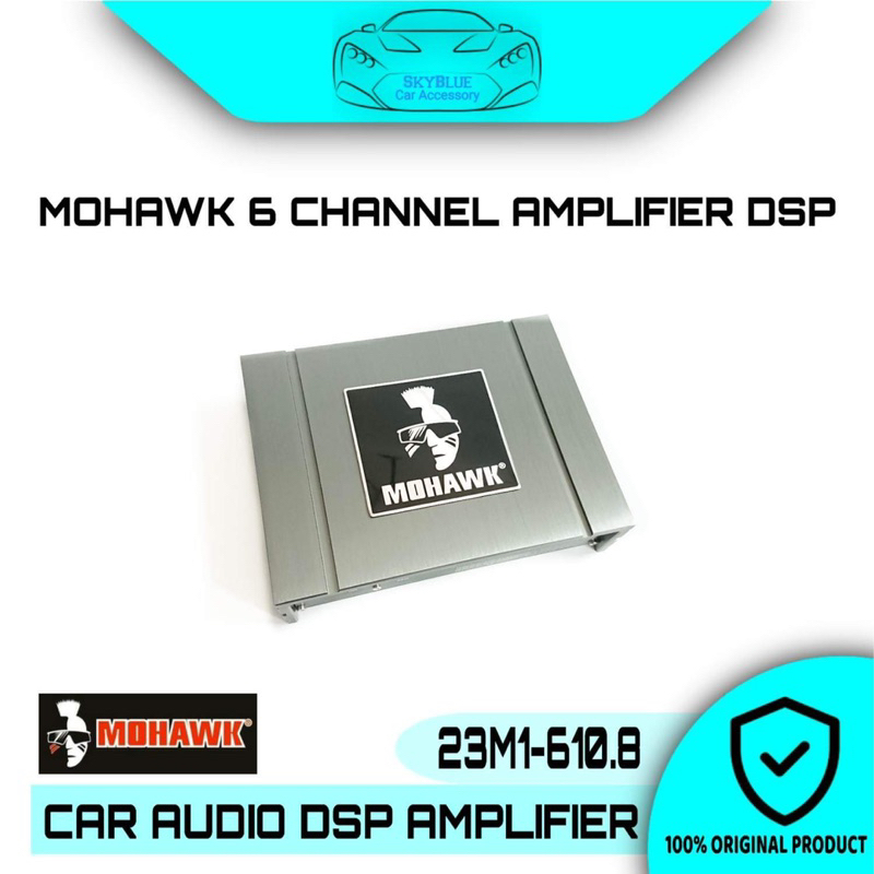 MOHAWK M1 Car Audio 6 Channel DSP Amplifier - 23M1-610.8DSP | Shopee ...