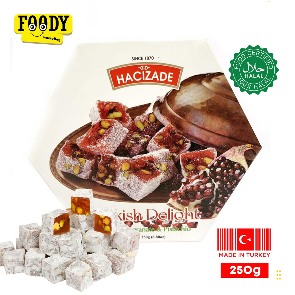 Turkish Delights Lokum Sedap Manisan Dari Turki | Turkish Sweet - 250g ...