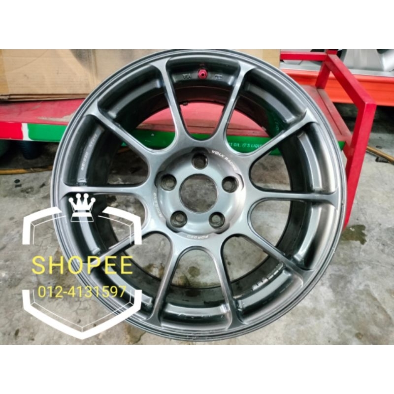 USED SPORT RIM 17 INCH ZE40 RAYS MODEL | Shopee Malaysia