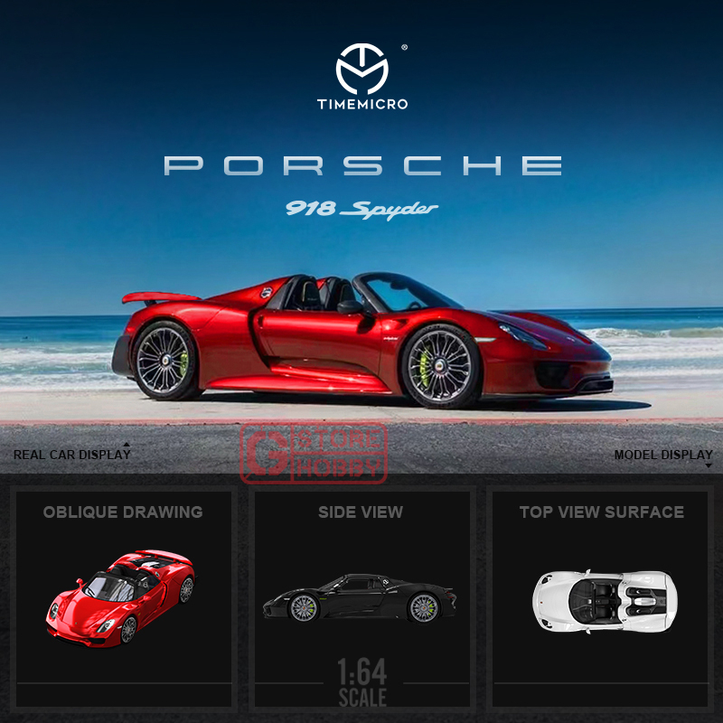 TIME MICRO 1/64 PORSCHE 918 SPYDER | Shopee Malaysia