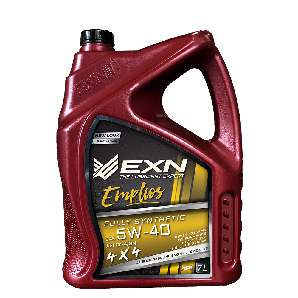 EXN - Emplios SAE 5W40 API CK-4/SN - Fully Synthetic 7L | Shopee Malaysia