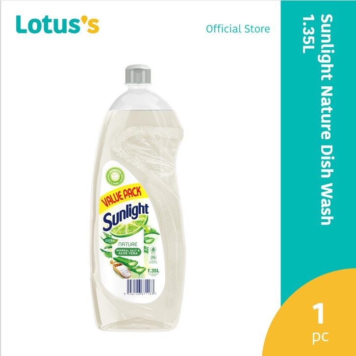 Sunlight Nature Dish Wash 1.35L | Shopee Malaysia