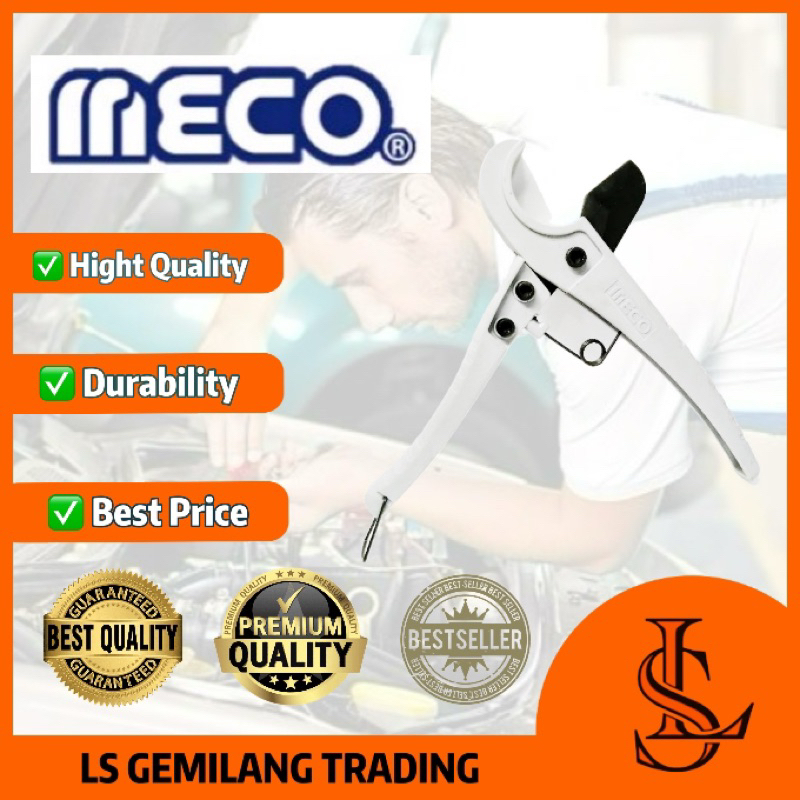 MECO PEMOTONG PVC PIPE POLY PIPE CUTTER (26mm) GUNTING PIPE AIR ...